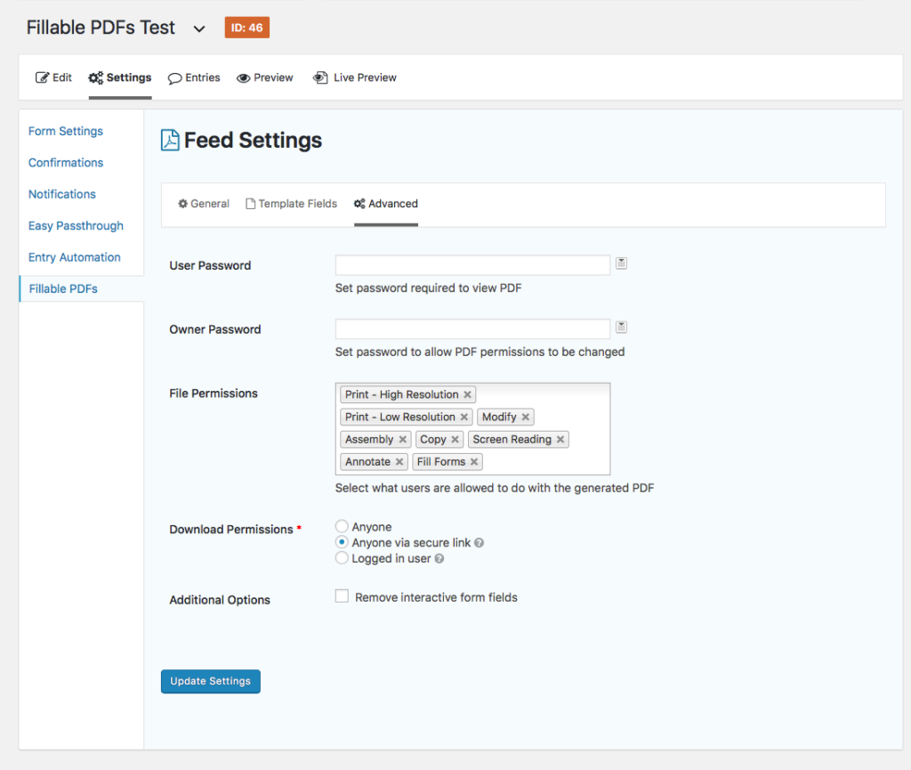 Introducing Fillable PDFs for Gravity Forms - CosmicGiant