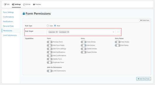 Gravity Forms Security & Advanced Permissions - ForGravity