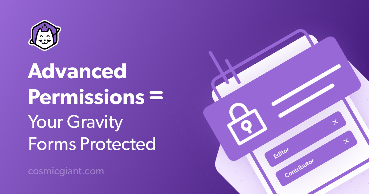 Advanced Permissions - Client Proof Your WordPress Forms