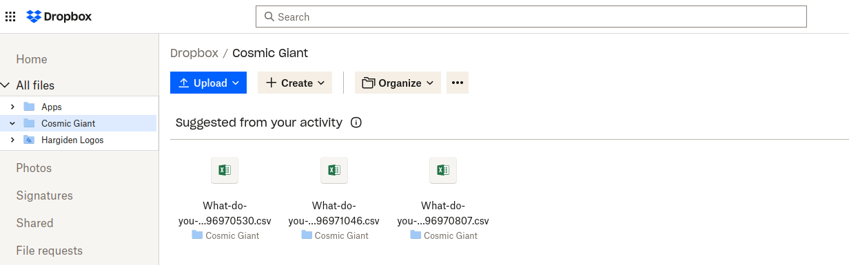How to Upload Gravity Forms Entries to Dropbox - CosmicGiant