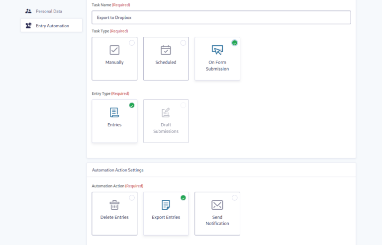 How to Upload Gravity Forms Entries to Dropbox - CosmicGiant